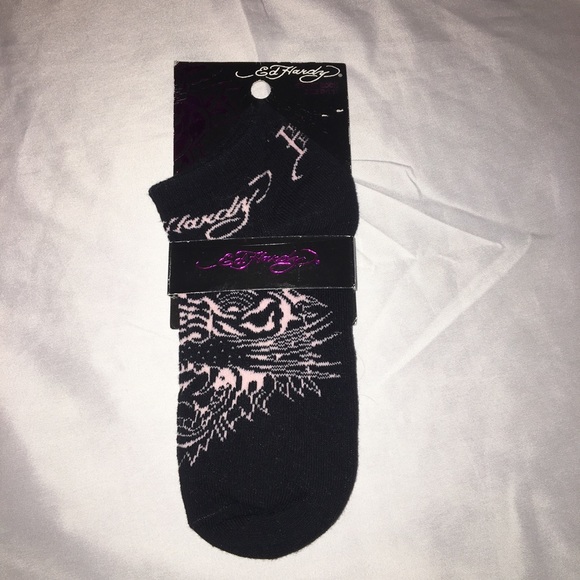 Ed Hardy | Underwear & Socks | New Tiger Tattoo Ed Hardy Logo Socks ...